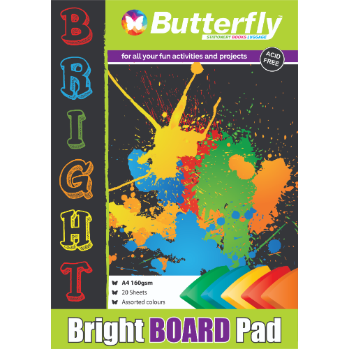 PROJECT-BOARD-A4(BRIGHT)20'S-PAD – Pop Up Stationery