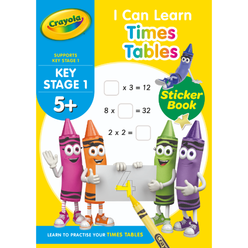 CRAYOLA-I-CAN-LEARN-TIMES-TABLES – Pop Up Stationery